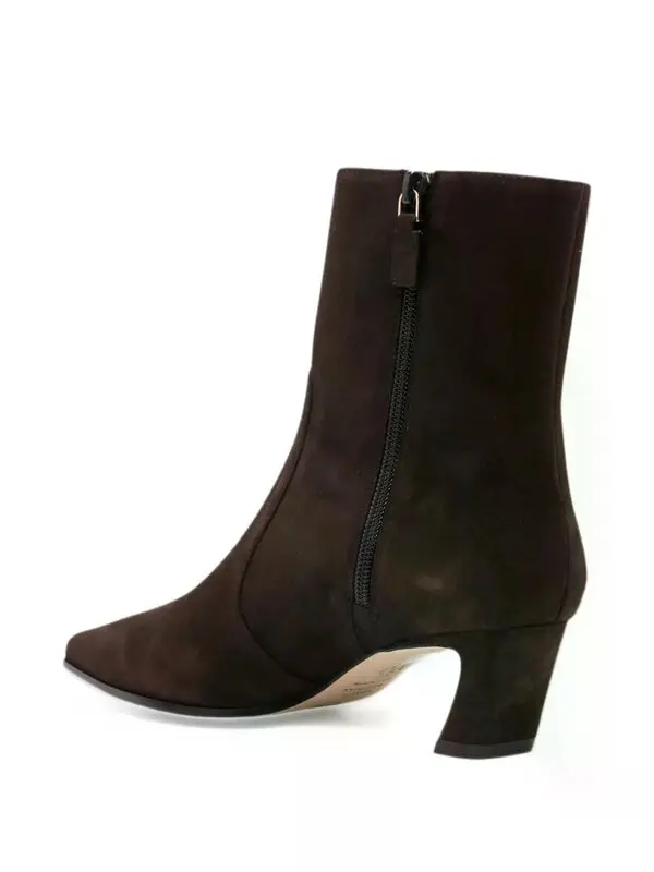 STUART WEITZMAN Stassi Leather Ankle Boots