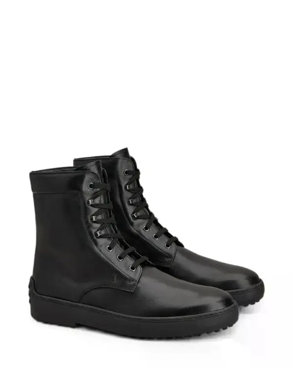 TOD'S Winter Gommino Ankle Boots In Leather