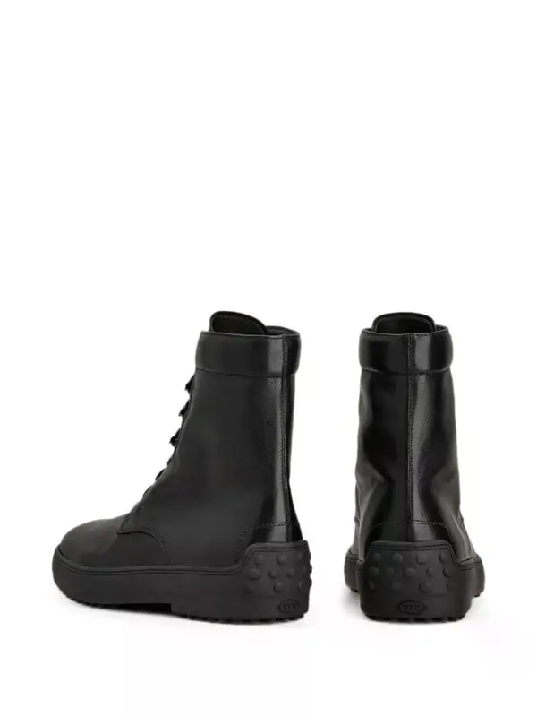 TOD'S Winter Gommino Ankle Boots In Leather