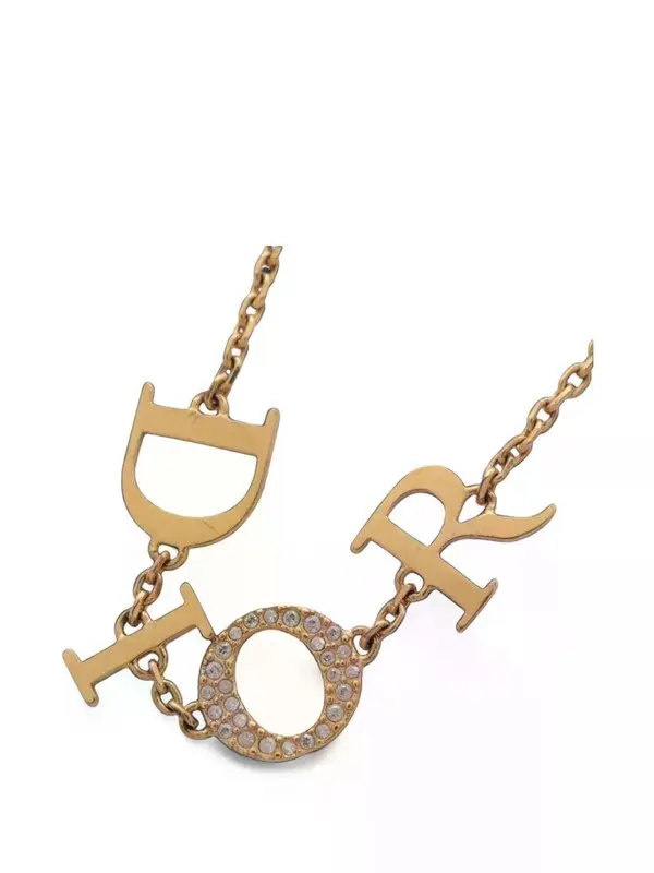 Dior 2010-2026 Plated And Strass Diorevolution Bracelet Costume Bracelet