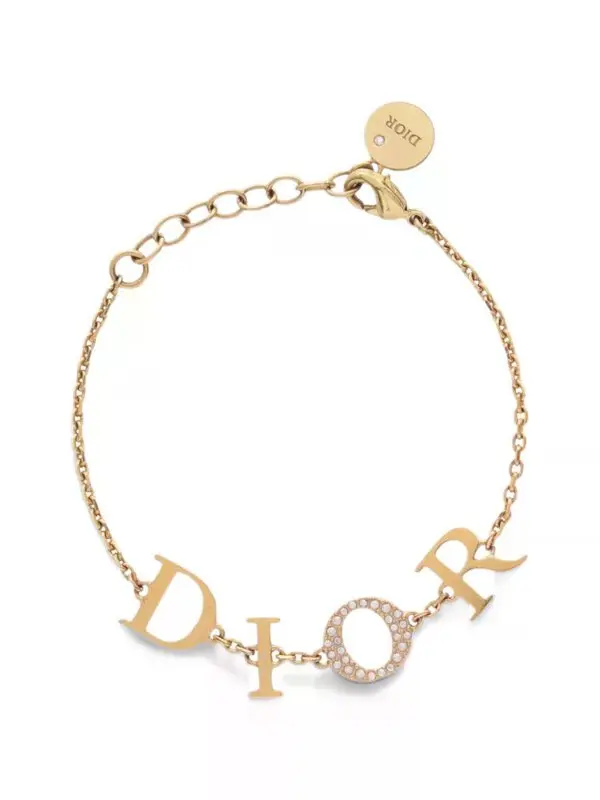 Dior 2010-2026 Plated And Strass Diorevolution Bracelet Costume Bracelet