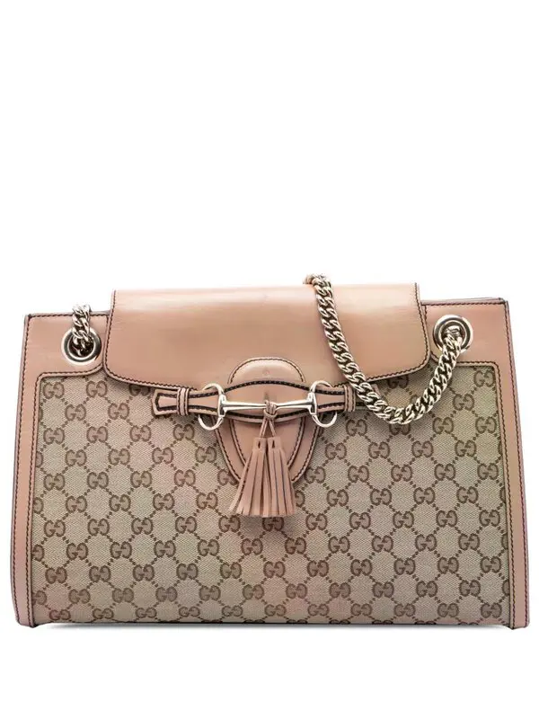 Gucci 2016-2026 Large Gg Canvas Emily Shoulder Bag