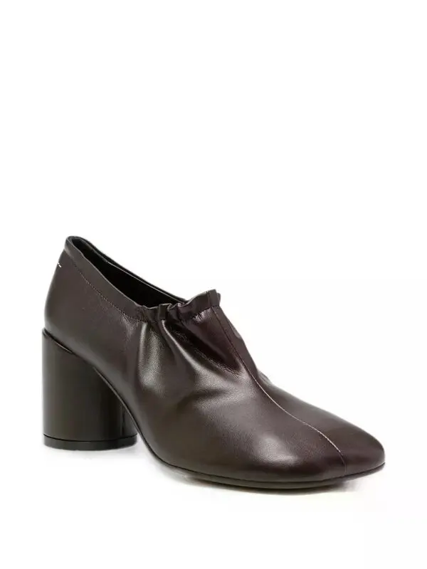 MAISON MARGIELA Ruched Leather Pumps