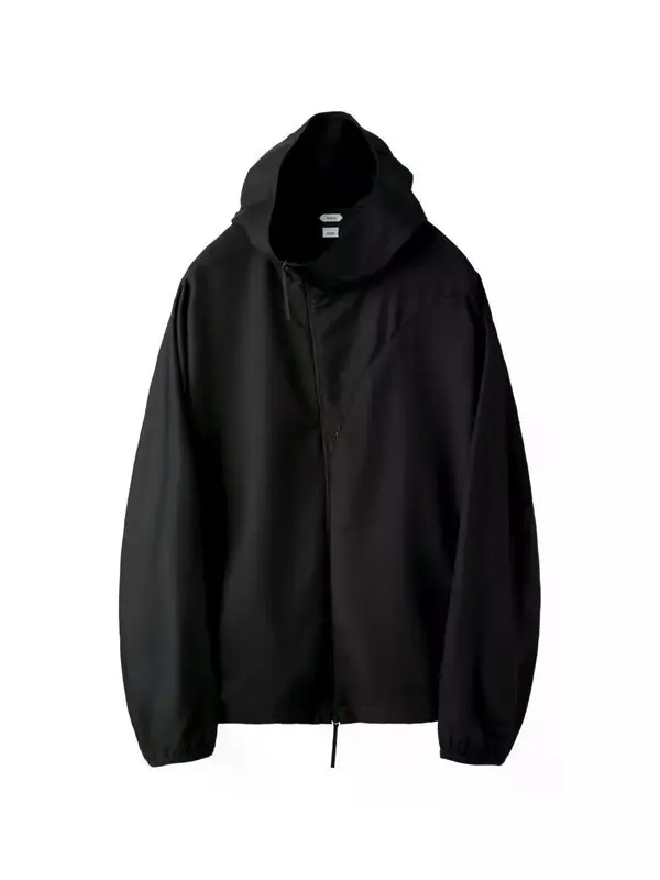 POST ARCHIVE FACTION Off-centre Zip-fastening Hoodie