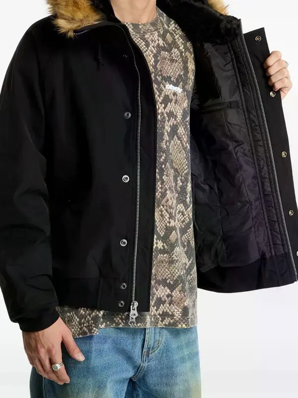 Obey N-2b Faux Fur-trim Jacket