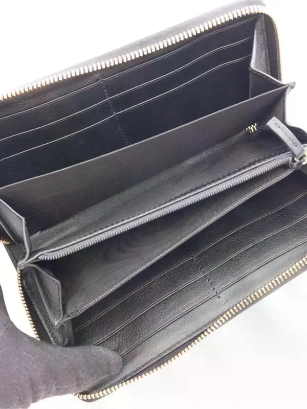 Gucci 2016-2026 Calfskin Interlocking G Wallet Long Wallets