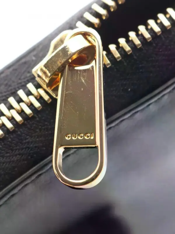 Gucci 2016-2026 Calfskin Interlocking G Wallet Long Wallets