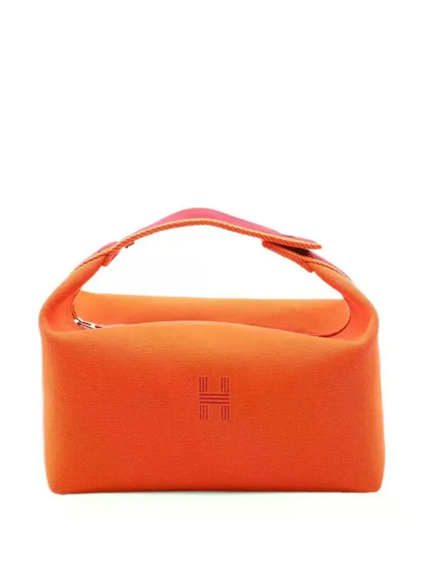 Hermès 2015-2026 Large Toile Bride A Brac Case Vanity Bag