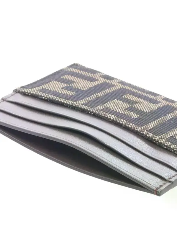 Fendi 2000-2010 Zucca Canvas Case Card Holder