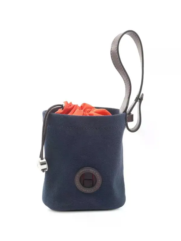 Hermès 2023 Canvas Dog Treat Pouch