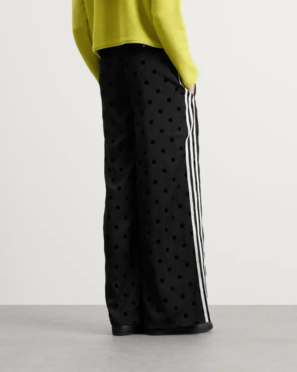 Adidas Polka Dot Firebird Wide Trackpants