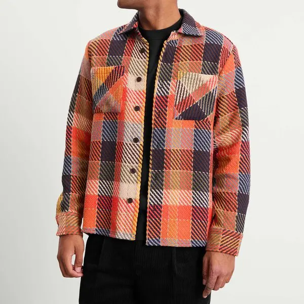 WAX LONDON Whiting Pike Check Overshirt