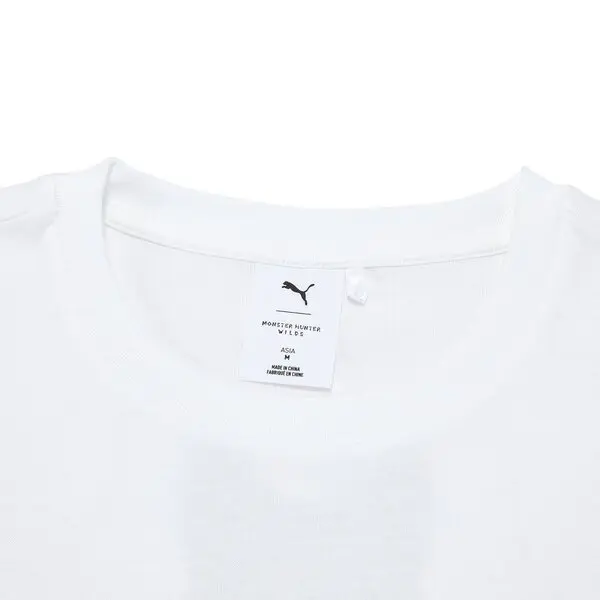 PUMA X Monster Hunter Wilds Collaboration Airou Silhouette T-shirt