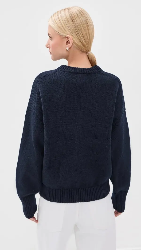 Daughter Sora Slouch Wool Crew Sweater