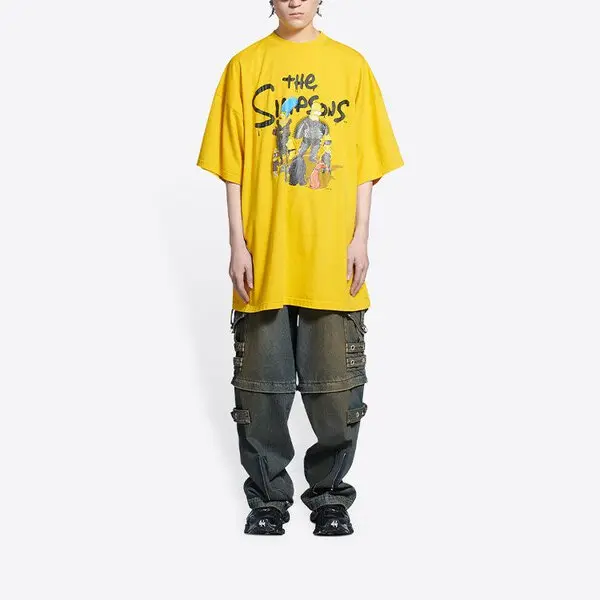 Balenciaga X The Simpsons Oversized Cotton T-shirt