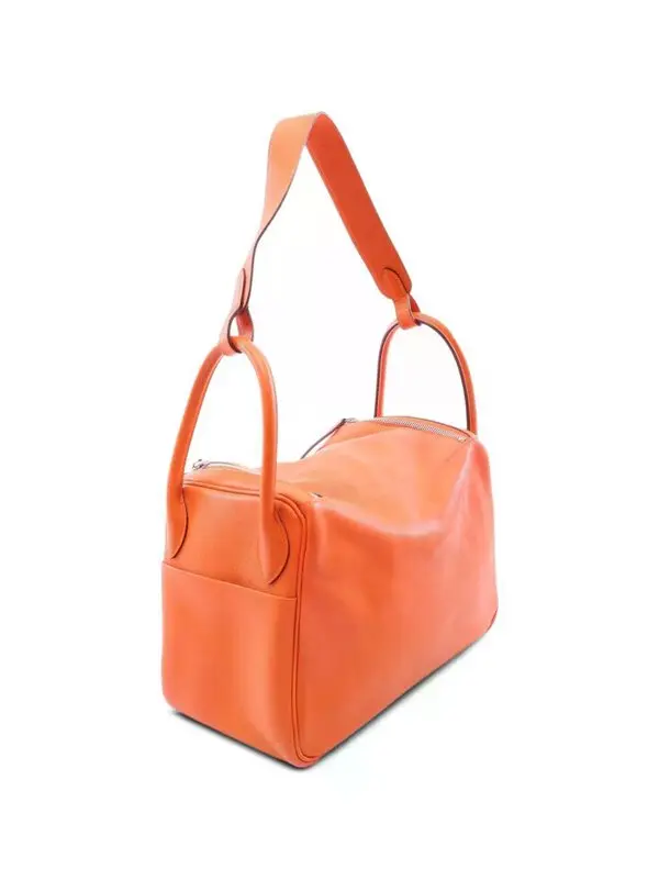 Hermès 2017 Evercolor Lindy 30 Shoulder Bag