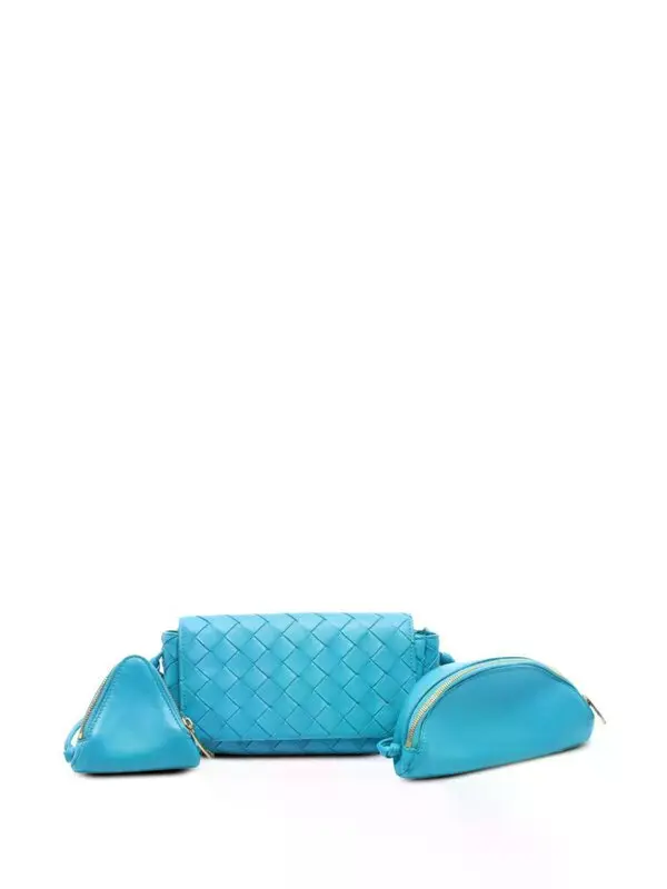Bottega Veneta 2012-2026 Nappa Intrecciato With Pouch Shoulder Bag