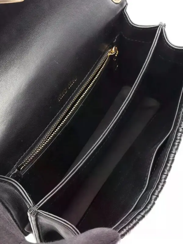 Miu Miu 2010-2026 Matelasse Leather Confidential Shoulder Bag