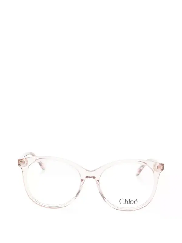Chloé Round-frame Glasses - Pink