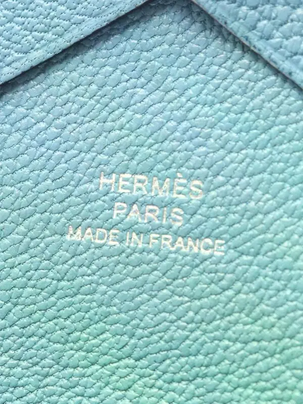 Hermès 2024 Chevre Calvi Duo Purse Coin Pouch