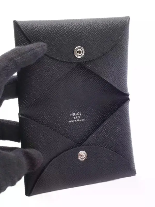 Hermès 2024 Epsom Calvi Purse Coin Pouch