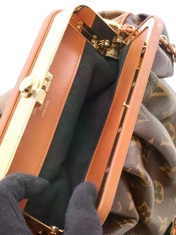 LOUIS VUITTON 2021-2026 Monogram Reverse Boursicot Ew Crossbody Bag