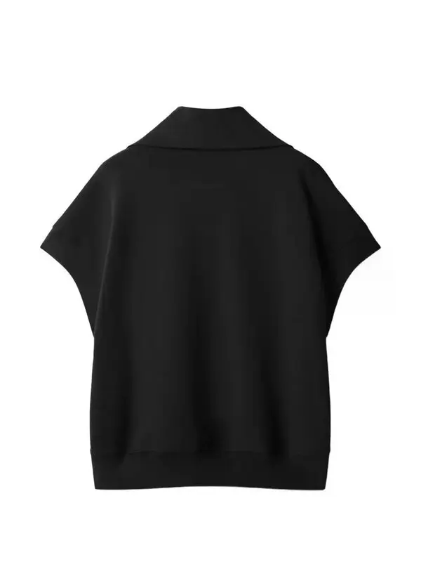Maison Kitsuné Quarter-zip Short-sleeve Hoodie