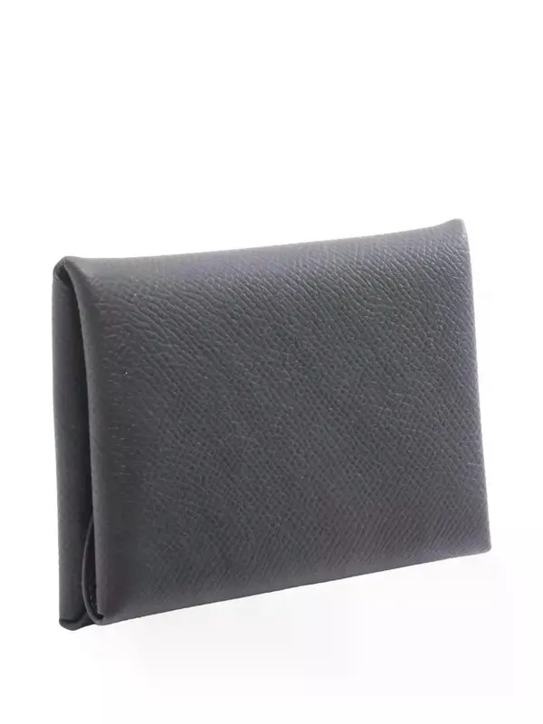 Hermès 2026 Epsom Calvi Duo Purse Coin Pouch