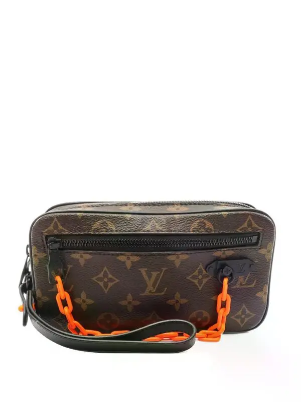 LOUIS VUITTON 2018 Monogram Solar Ray Pochette Volga Clutch Bag