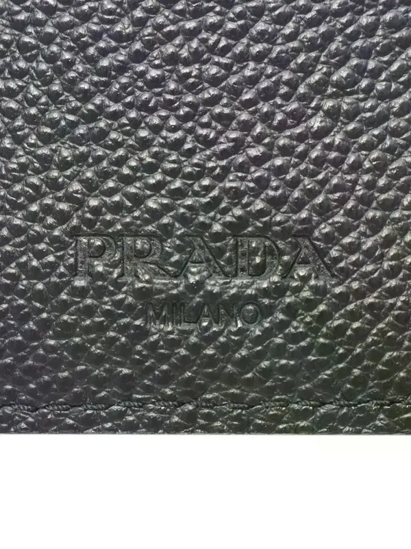 Prada 2010-2026 Vitello Grain Wallet Small Wallets