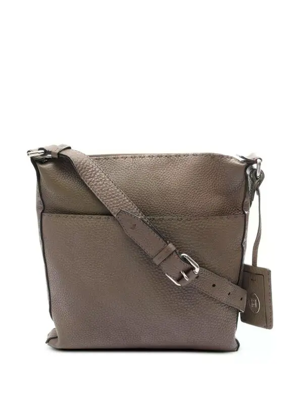 Fendi 2000-2010 Selleria Leather Crossbody Bag