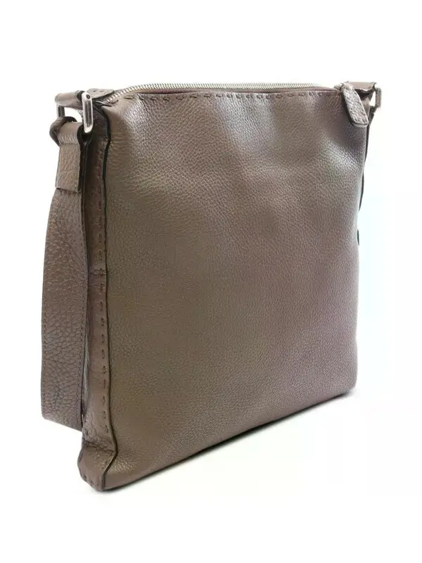 Fendi 2000-2010 Selleria Leather Crossbody Bag