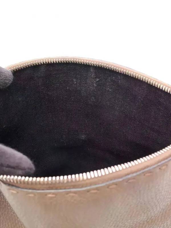 Fendi 2000-2010 Selleria Leather Crossbody Bag