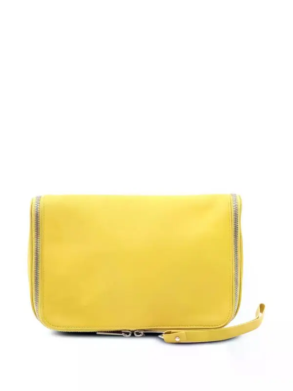 Bottega Veneta 2012-2026 Leather Clutch Bag - Yellow