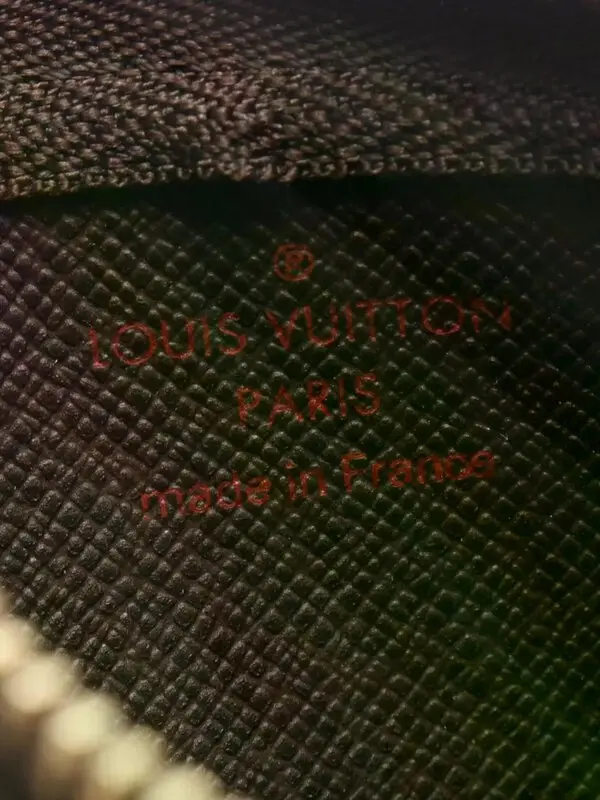 LOUIS VUITTON 2020 Damier Ebene Key Pouch Coin Pouch