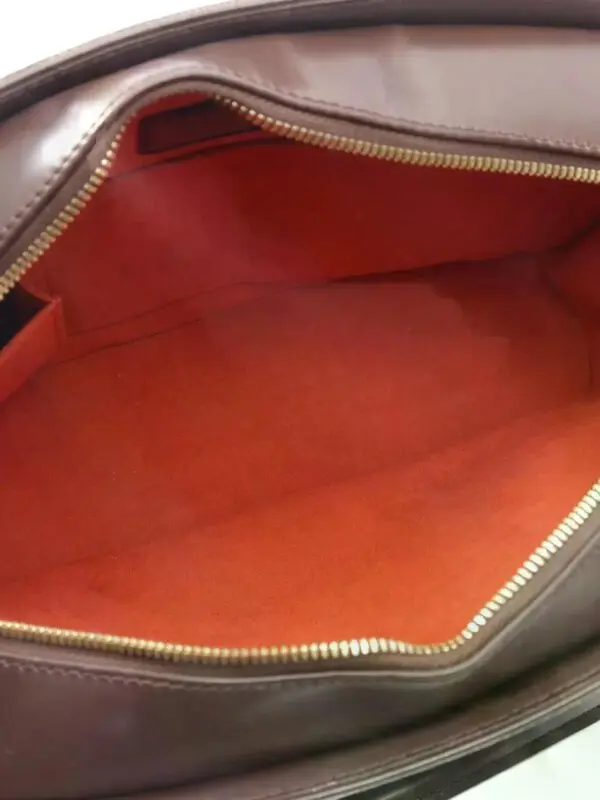 LOUIS VUITTON 2004 Damier Ebene Sarria Horizontal Handbag