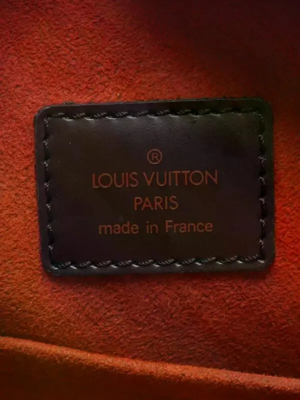LOUIS VUITTON 2004 Damier Ebene Sarria Horizontal Handbag