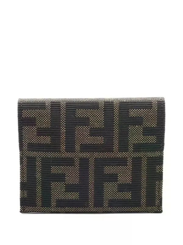 Fendi 2000-2010 Zucca Canvas Case Card Holder