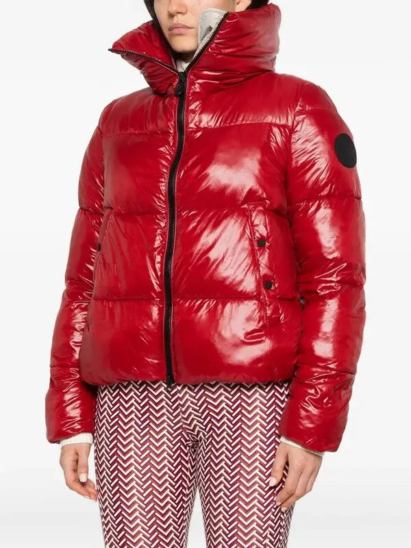 SAVE THE DUCK Isla Puffer Jacket With Lacquer Finish