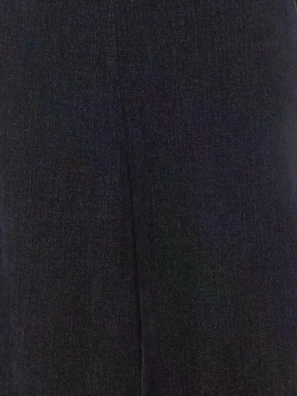 RUE DU BAC Denim-effect Elasticated Trousers