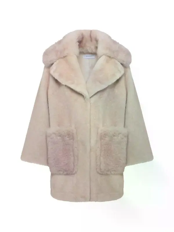 BULLY Faux-fur Oversized-collar Jacket