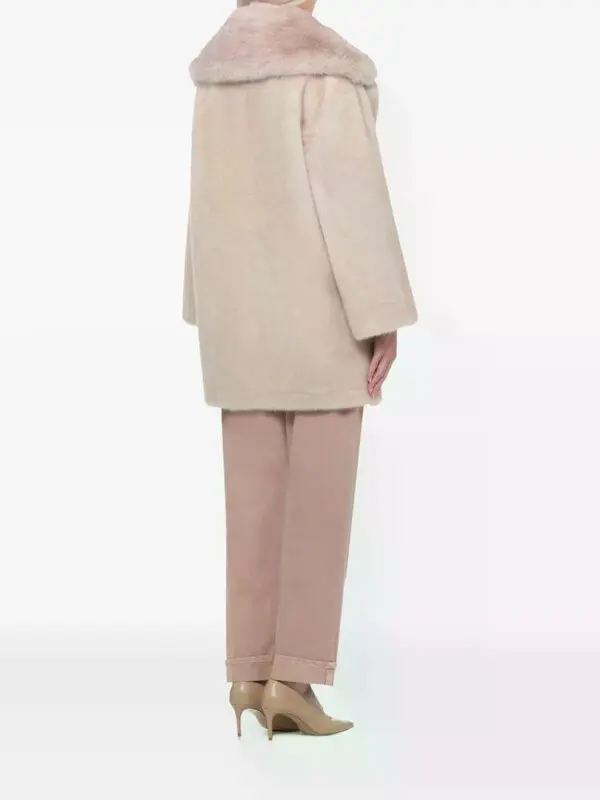 BULLY Faux-fur Oversized-collar Jacket