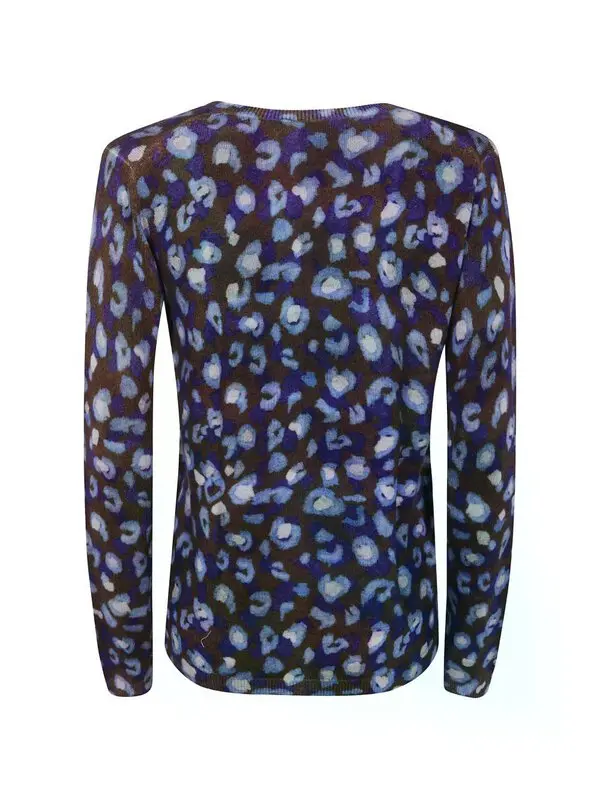IN BED WITH YOU Print V-neck Sweater
