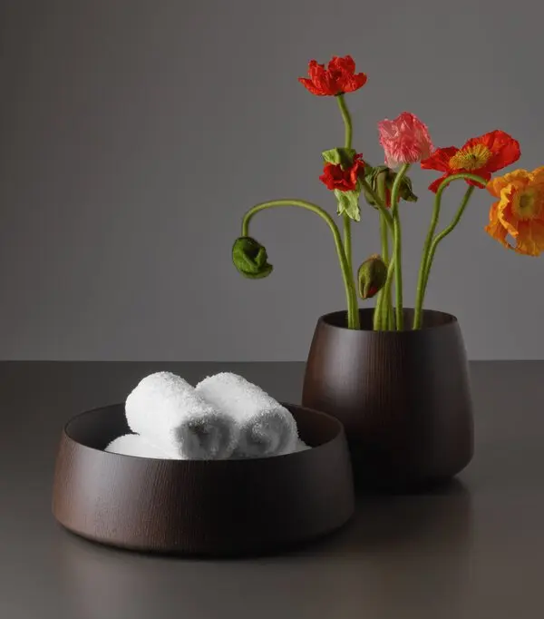 DECOR WALTHER Wood Onyo Vase