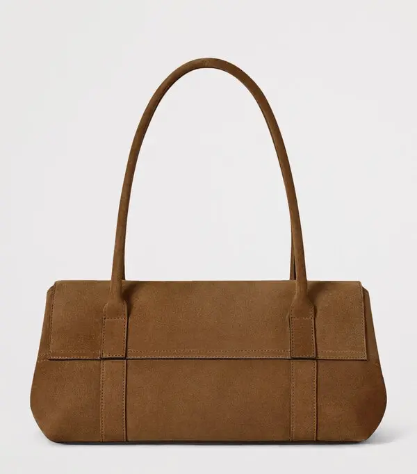 Mulberry Suede Bayswater East West Shoulder Bag