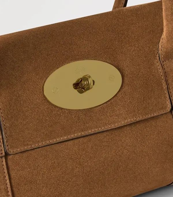 Mulberry Suede Bayswater East West Shoulder Bag