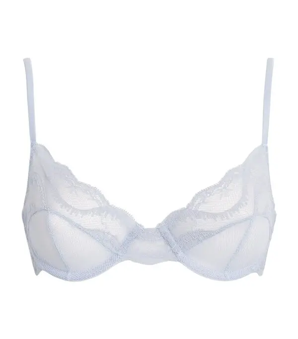 Kiki De Montparnasse Leche Moi Demi Bra - Blue