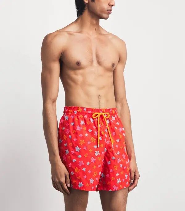 Vilebrequin Embroidered Turtle Mistral Swim Shorts