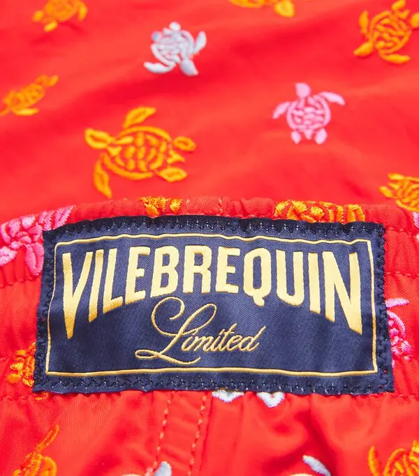Vilebrequin Embroidered Turtle Mistral Swim Shorts