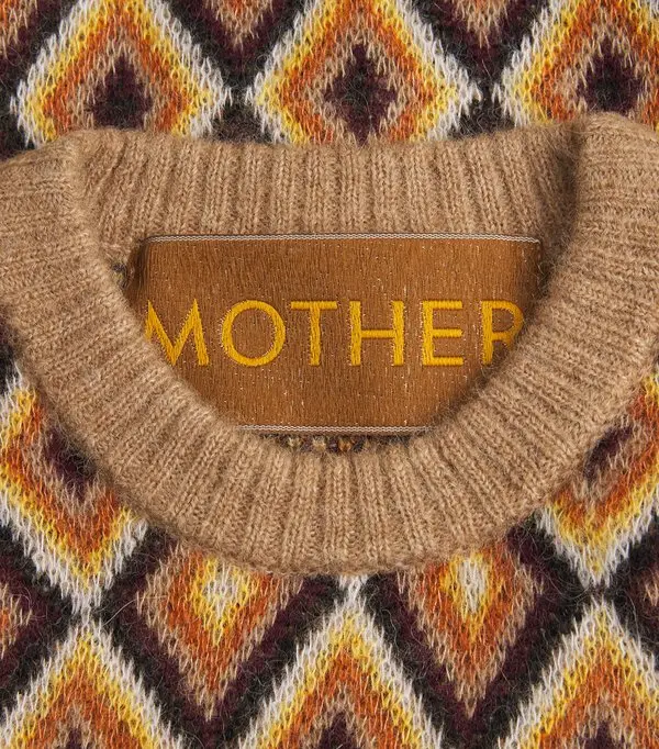 MOTHER Alpaca-blend The Crop Sweater